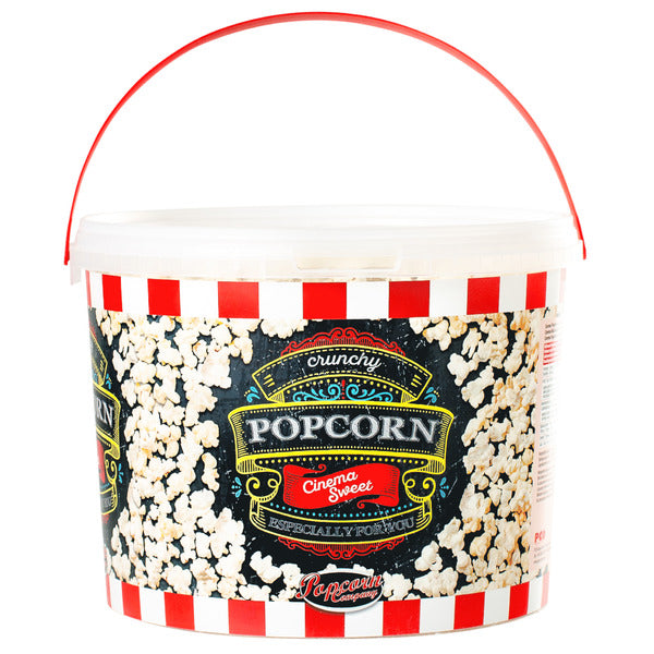Cinema Popcorn süß, 500g Eimer voller Kinofeeling | crunchysnacks.de Shop